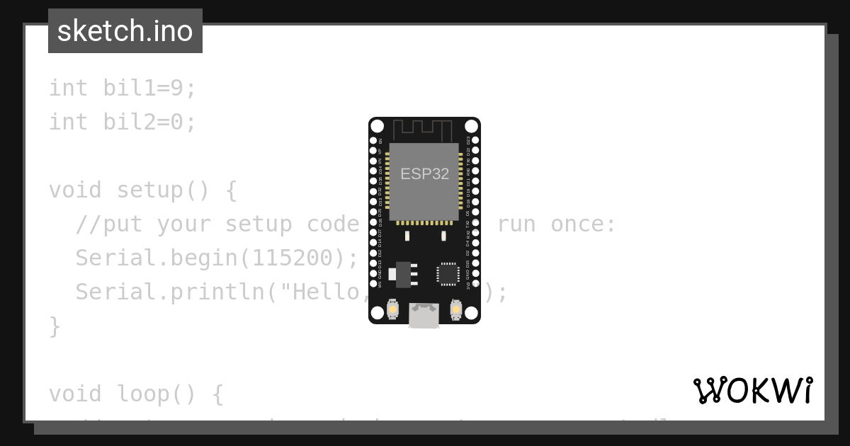 Ulangan Harian1 Wokwi Esp32 Stm32 Arduino Simulator 7509