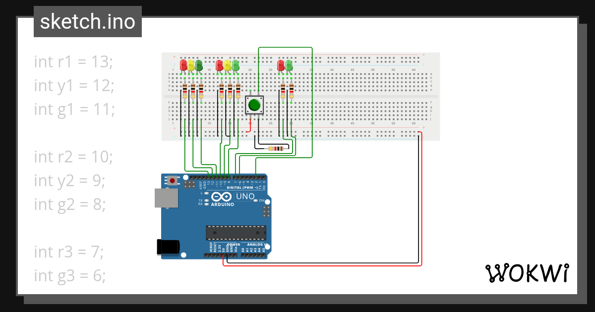 sinaleiro final - Wokwi ESP32, STM32, Arduino Simulator