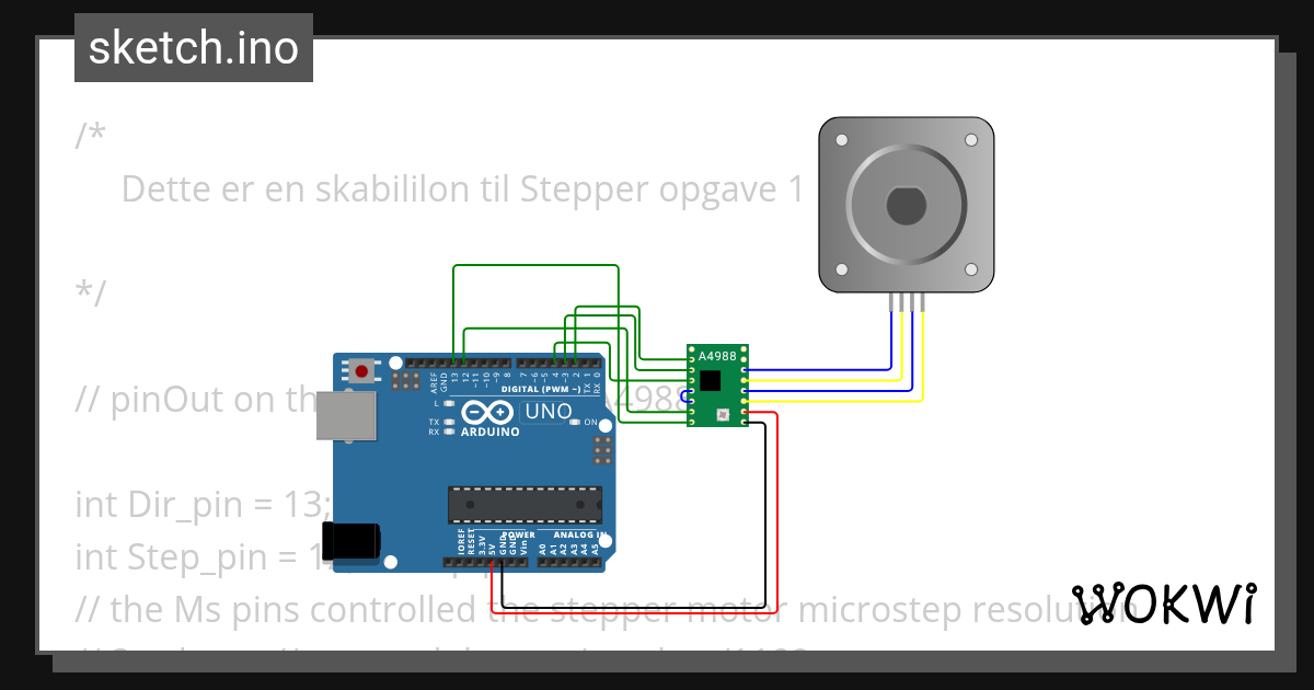 øvelse 42 Funktioner Med Cw And Ccw Wokwi Esp32 Stm32 Arduino 6167