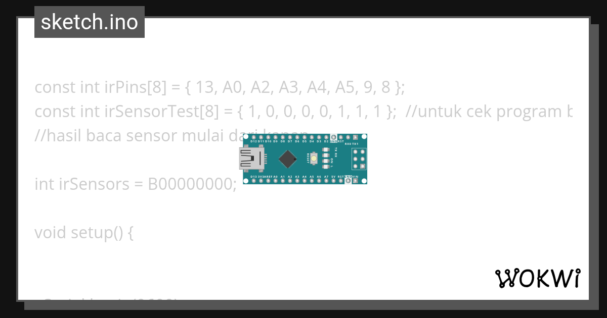 Read Sensor To Biner Wokwi Arduino And Esp32 Simulator 1607