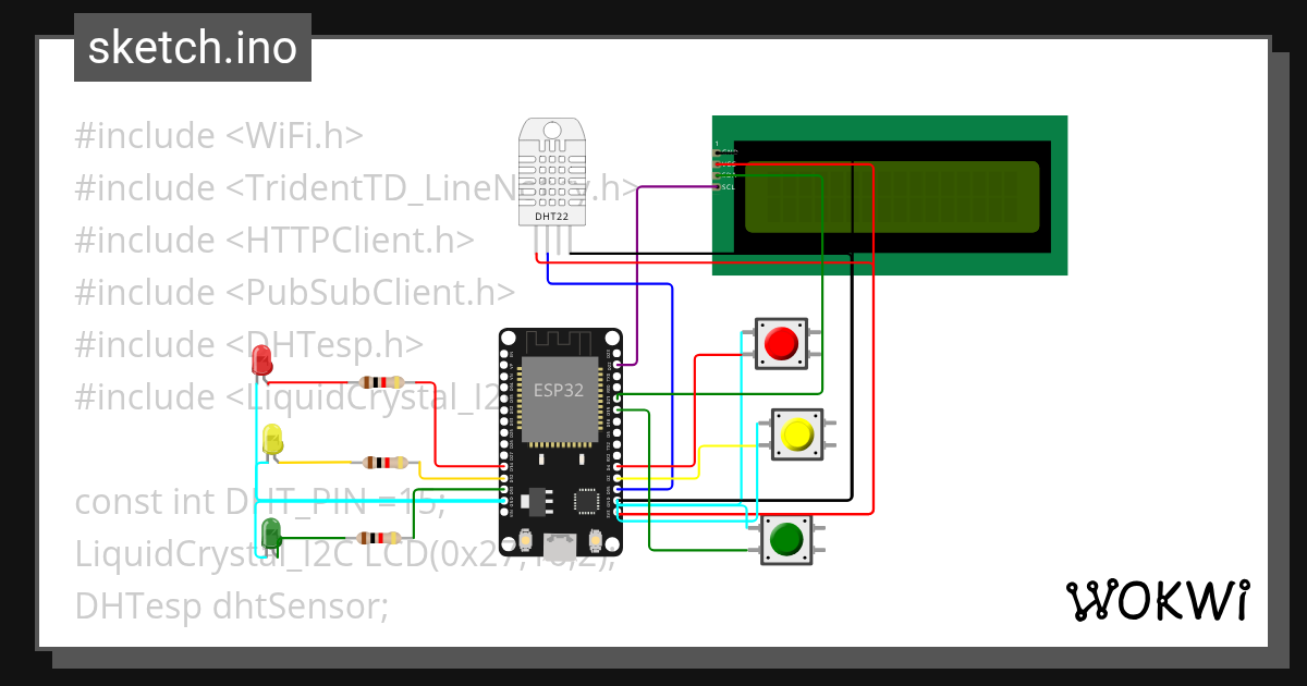 สอบ20 6440248126 Wokwi Esp32 Stm32 Arduino Simulator 2110