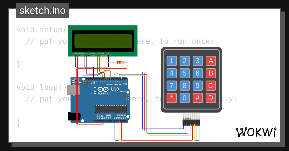 Calculadora Wokwi Esp32 Stm32 Arduino Simulator 