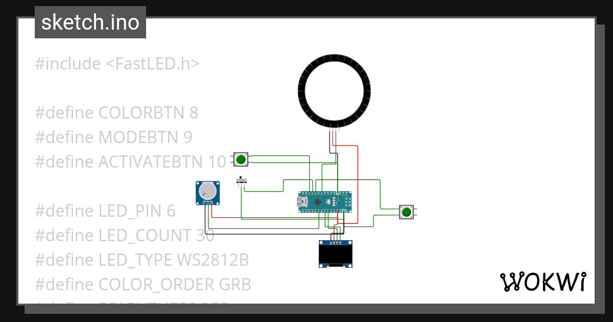 light sabers and guns - Wokwi ESP32, STM32, Arduino Simulator