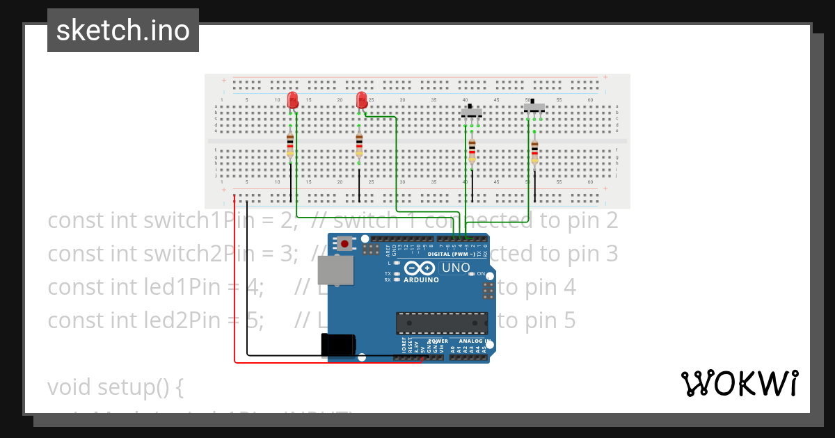 Switch Wokwi Esp32 Stm32 Arduino Simulator 1800