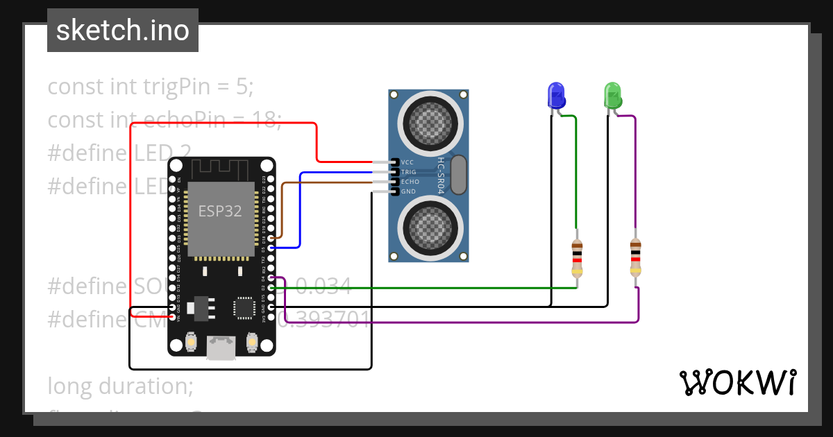 หลอดไฟ Wokwi Esp32 Stm32 Arduino Simulator
