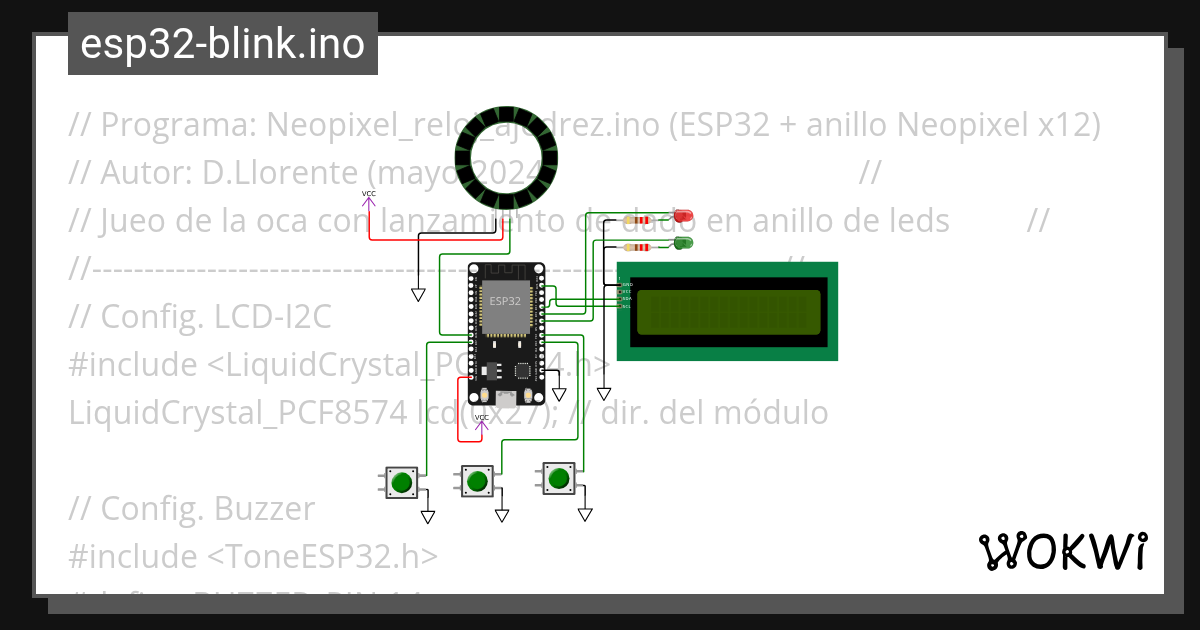Neopixel_reloj_ajedrez - Wokwi ESP32, STM32, Arduino Simulator