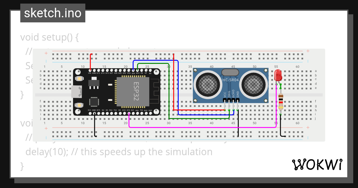 hr04 - Wokwi ESP32, STM32, Arduino Simulator hr04 - Wokwi ESP32, STM32, Arduino Simulator