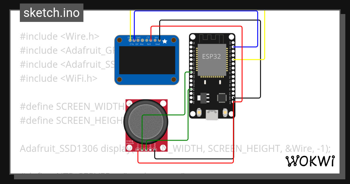 Lab02 ESP32 OLED NTP Copy - Wokwi ESP32, STM32, Arduino Simulator