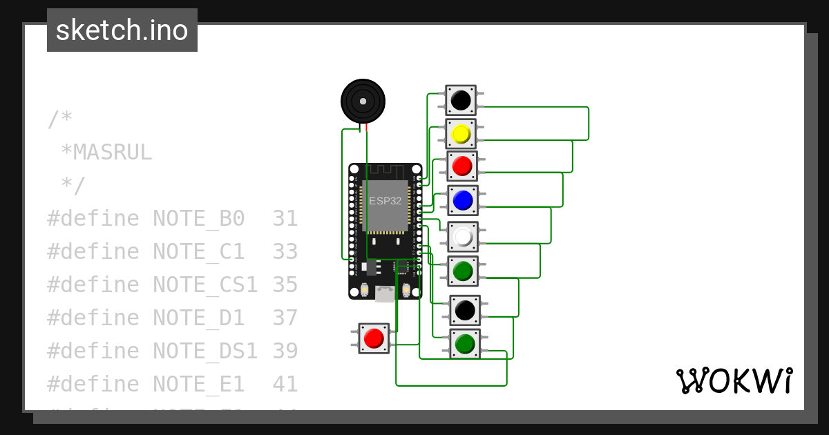 Doremi Wokwi Esp32 Stm32 Arduino Simulator 5797