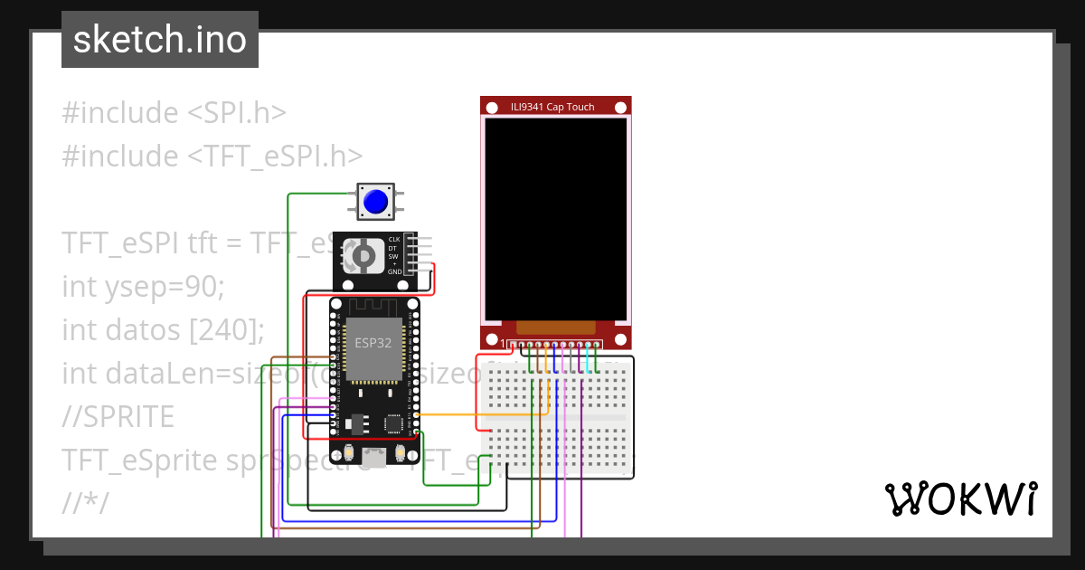 Display And Menu Wokwi Esp32 Stm32 Arduino Simulator