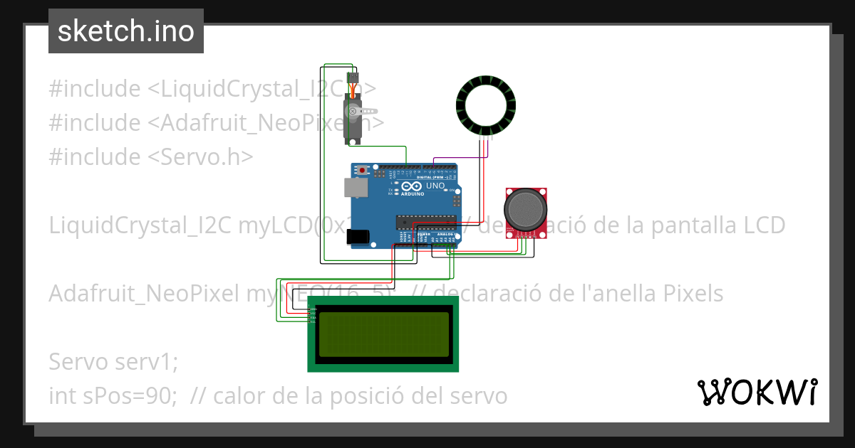 control neopixel ramon danbla - Wokwi ESP32, STM32, Arduino Simulator