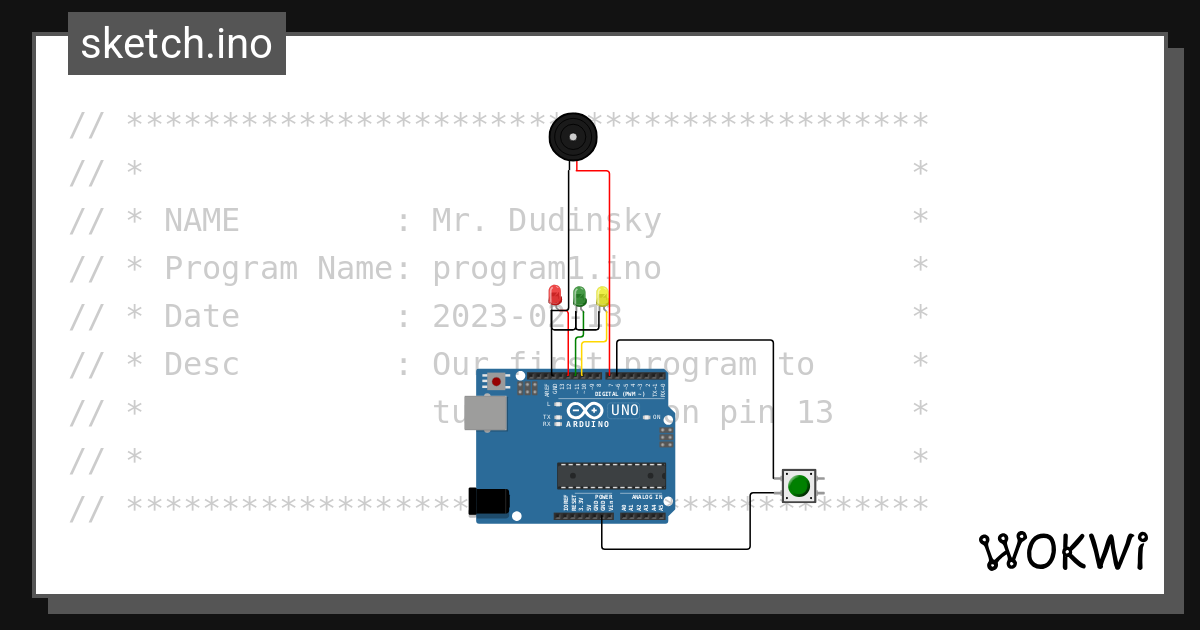 Led3 Wokwi Esp32 Stm32 Arduino Simulator