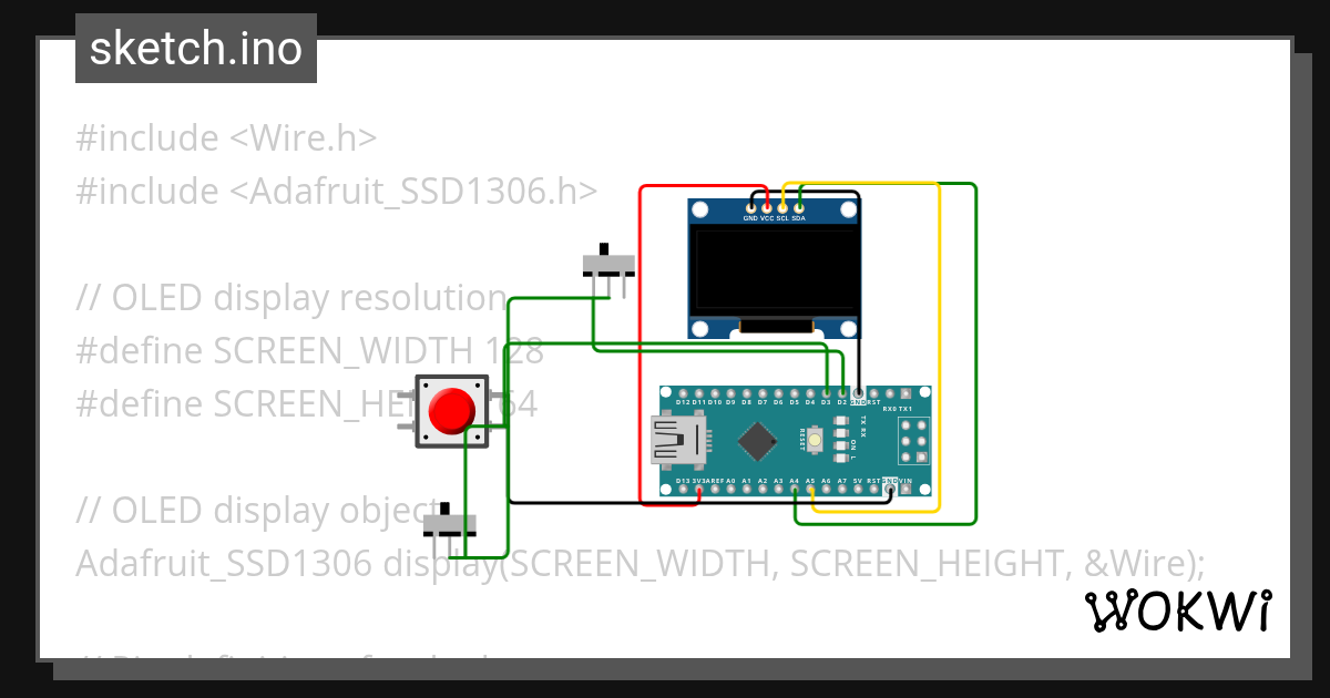 Oled Stop Wach Master Piece Rke Wokwi Arduino And Esp32 Simulator 8674