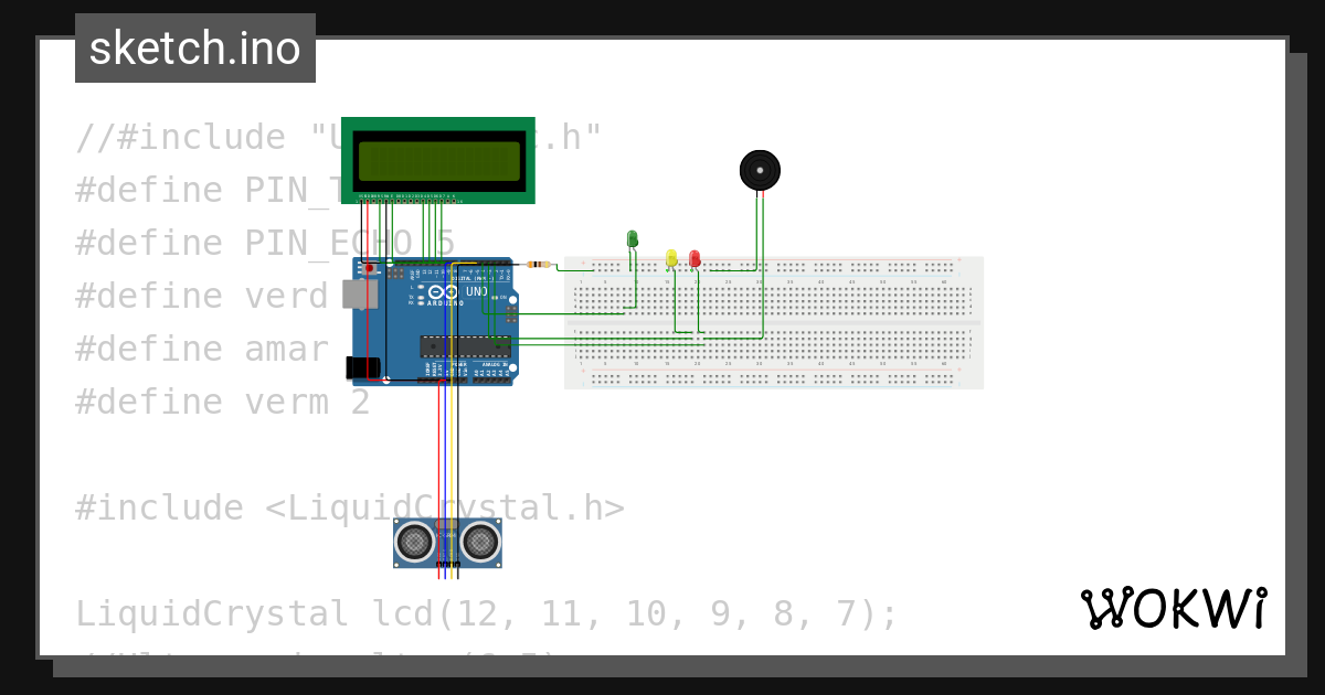 Ultrasom Wokwi Arduino And Esp32 Simulator 5802