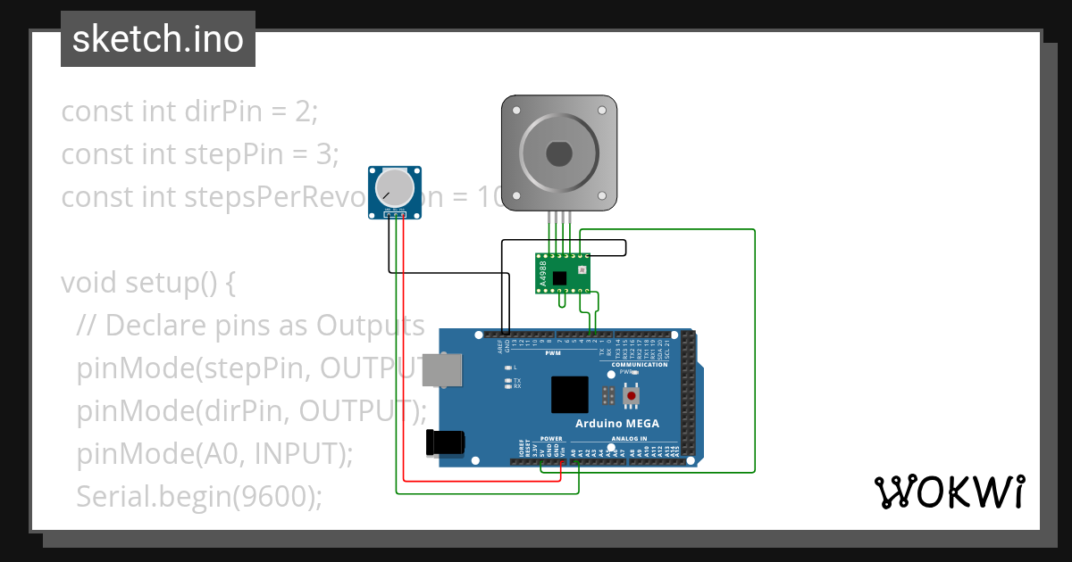 motor - Wokwi ESP32, STM32, Arduino Simulator
