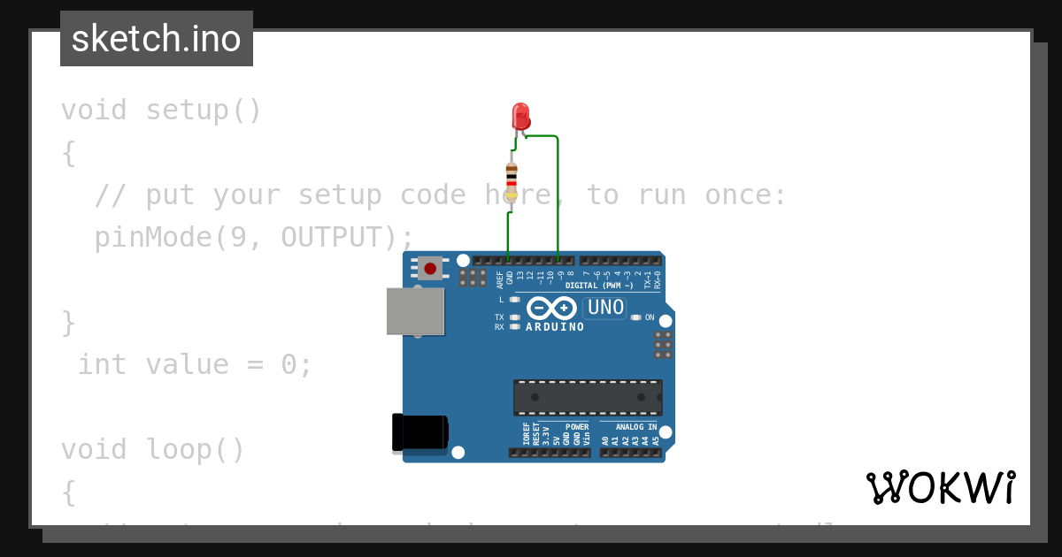 Analog Write 1 With Led Dimmer Wokwi Esp32 Stm32 Arduino Simulator 9528