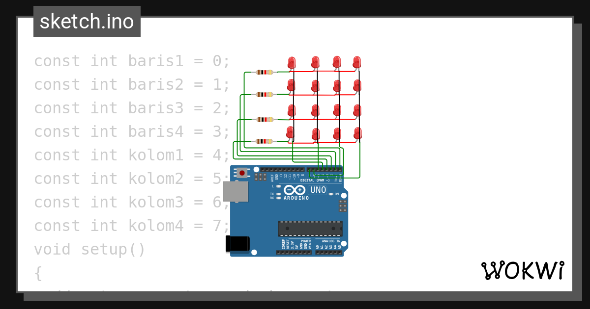 Dot Matrix Copy Wokwi Arduino And Esp32 Simulator 1604