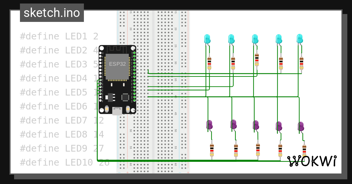 Rafi X Tel 3 Wokwi Esp32 Stm32 Arduino Simulator