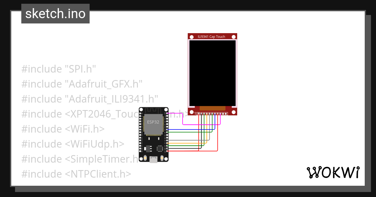 LCD - Wokwi ESP32, STM32, Arduino Simulator