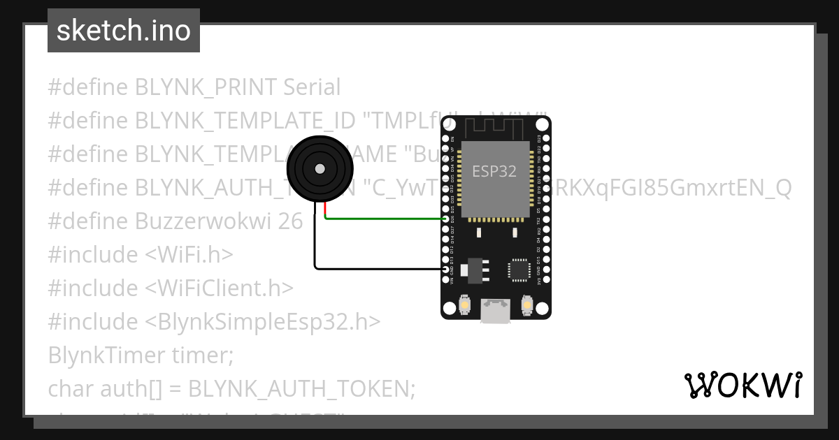 Buzzer Wokwi Esp32 Stm32 Arduino Simulator