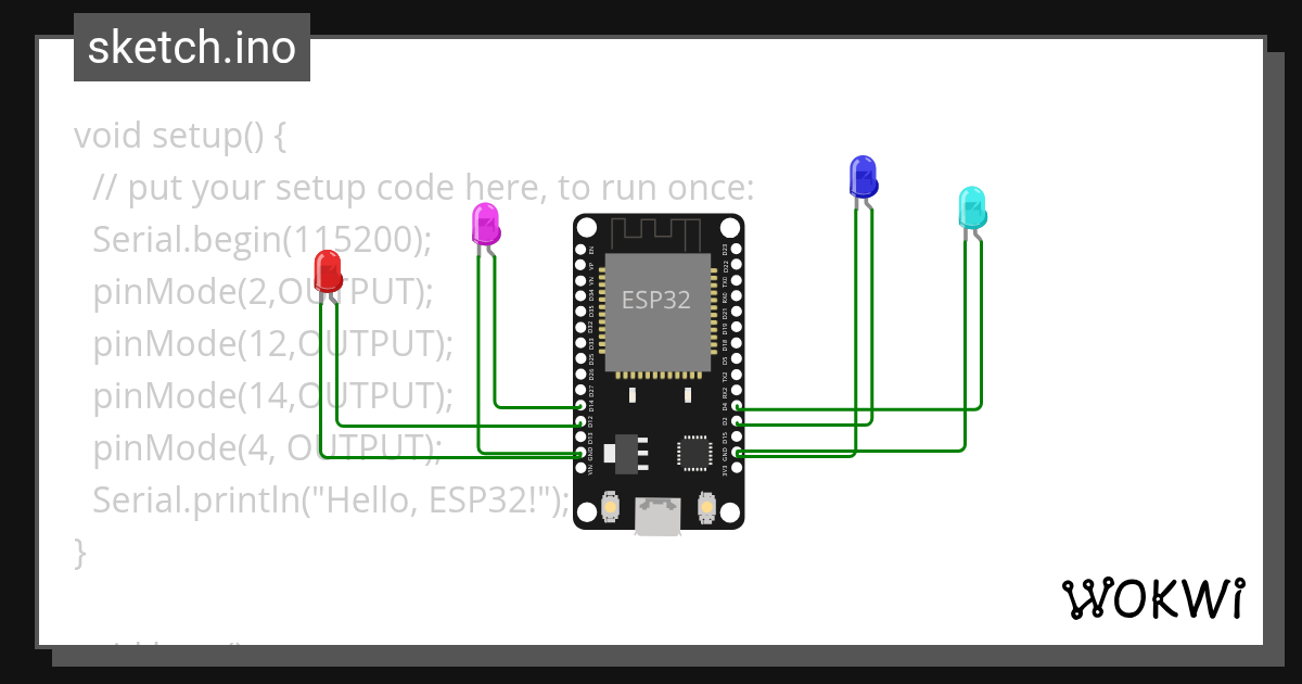 AAA - Wokwi ESP32, STM32, Arduino Simulator