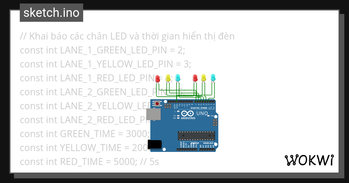 den giao thong loi - Wokwi ESP32, STM32, Arduino Simulator