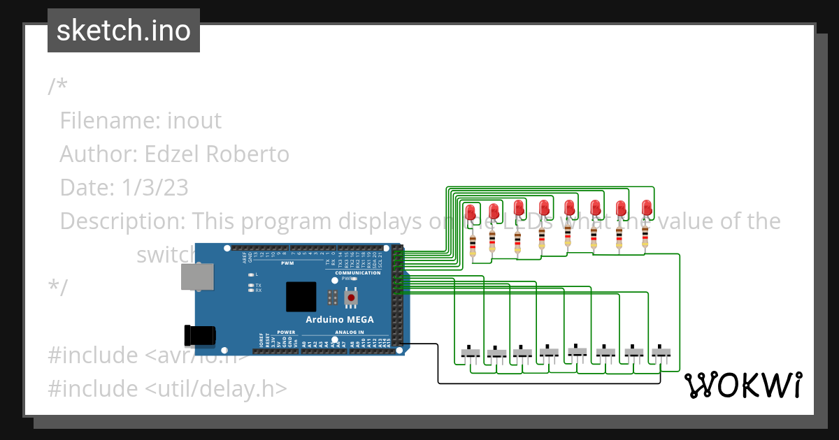 Inout Wokwi Esp32 Stm32 Arduino Simulator 