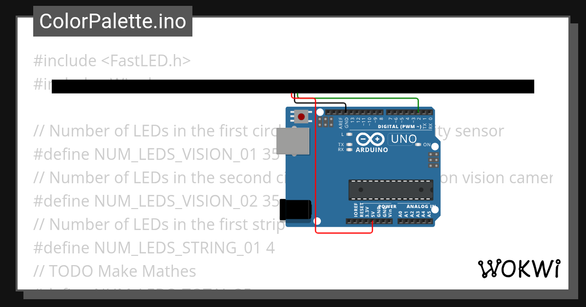 fancy-leds.ino - Wokwi Arduino and ESP32 Simulator