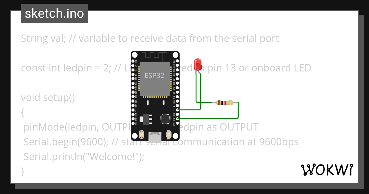 Lab5-4 - Wokwi ESP32, STM32, Arduino Simulator