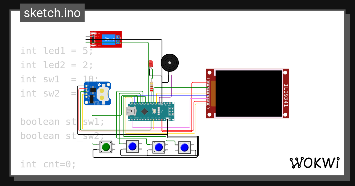 สอบปลายภาค Copy Wokwi Esp32 Stm32 Arduino Simulator 3639