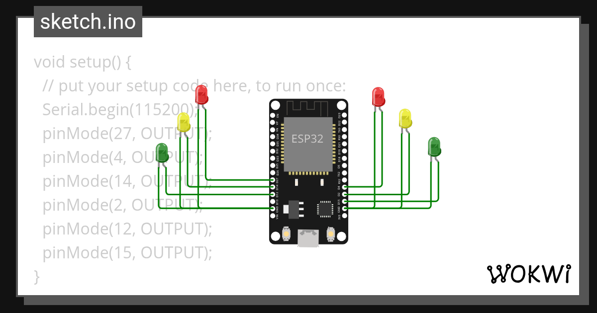 ABISHEK R 1 - Wokwi ESP32, STM32, Arduino Simulator