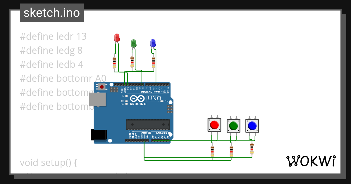 Esercizio 1 Wokwi Esp32 Stm32 Arduino Simulator 6782