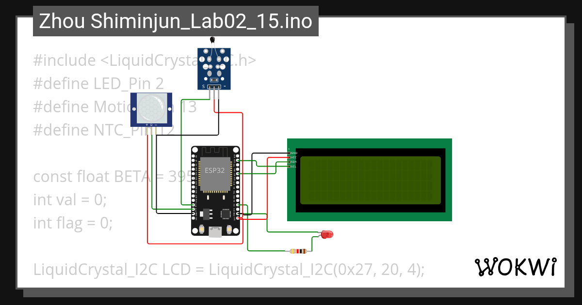 ZhouShiminjun_Lab02_15 - Wokwi ESP32, STM32, Arduino Simulator
