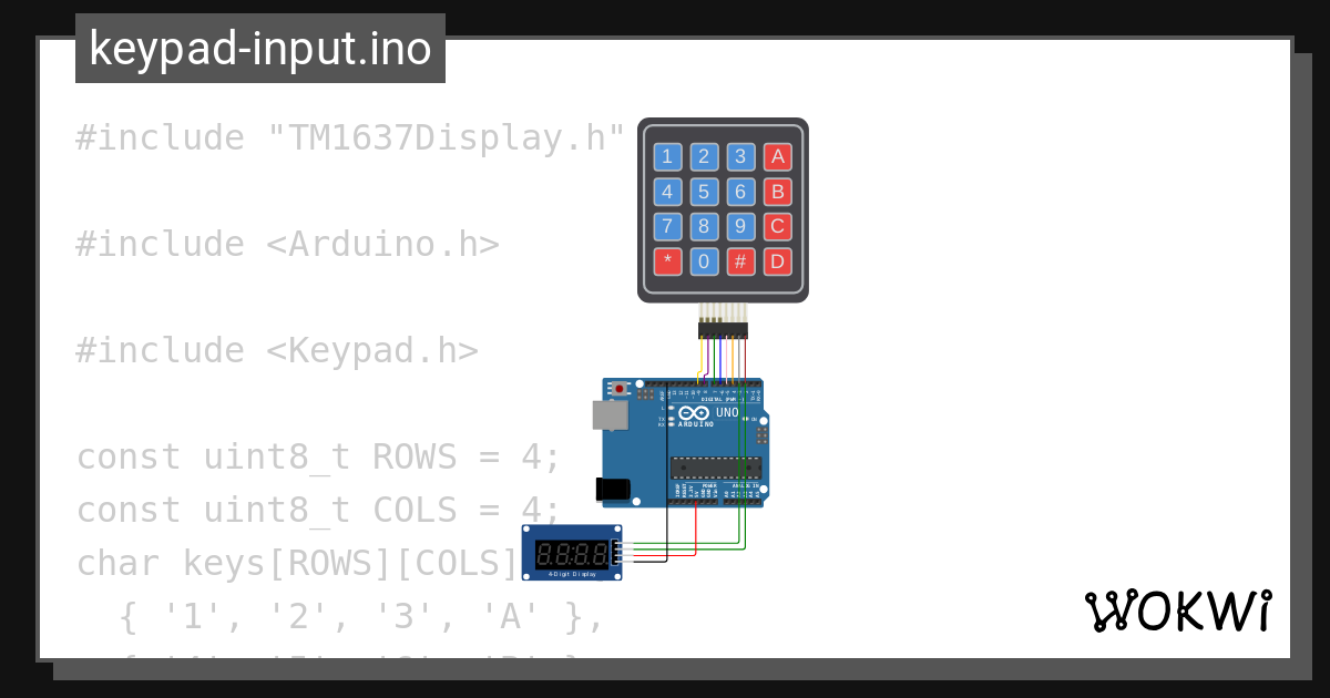 keypad-input.ino Copy - Wokwi ESP32, STM32, Arduino Simulator keypad-input.ino Copy - Wokwi ESP32, STM32, Arduino Simulator