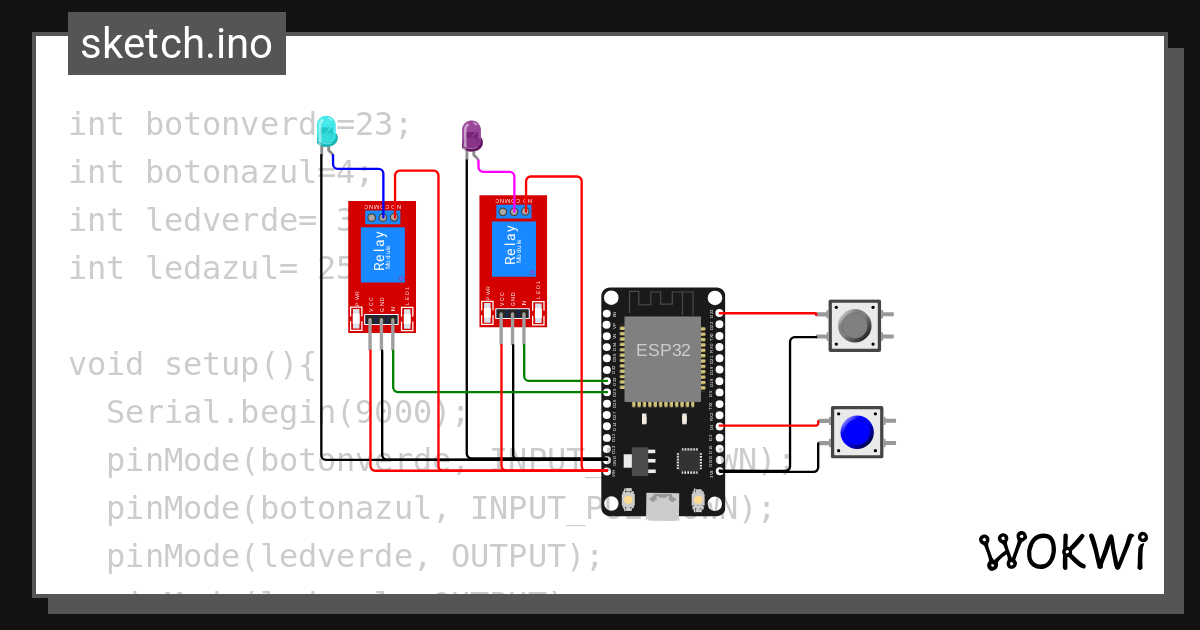 Practica 19 Wokwi Esp32 Stm32 Arduino Simulator 