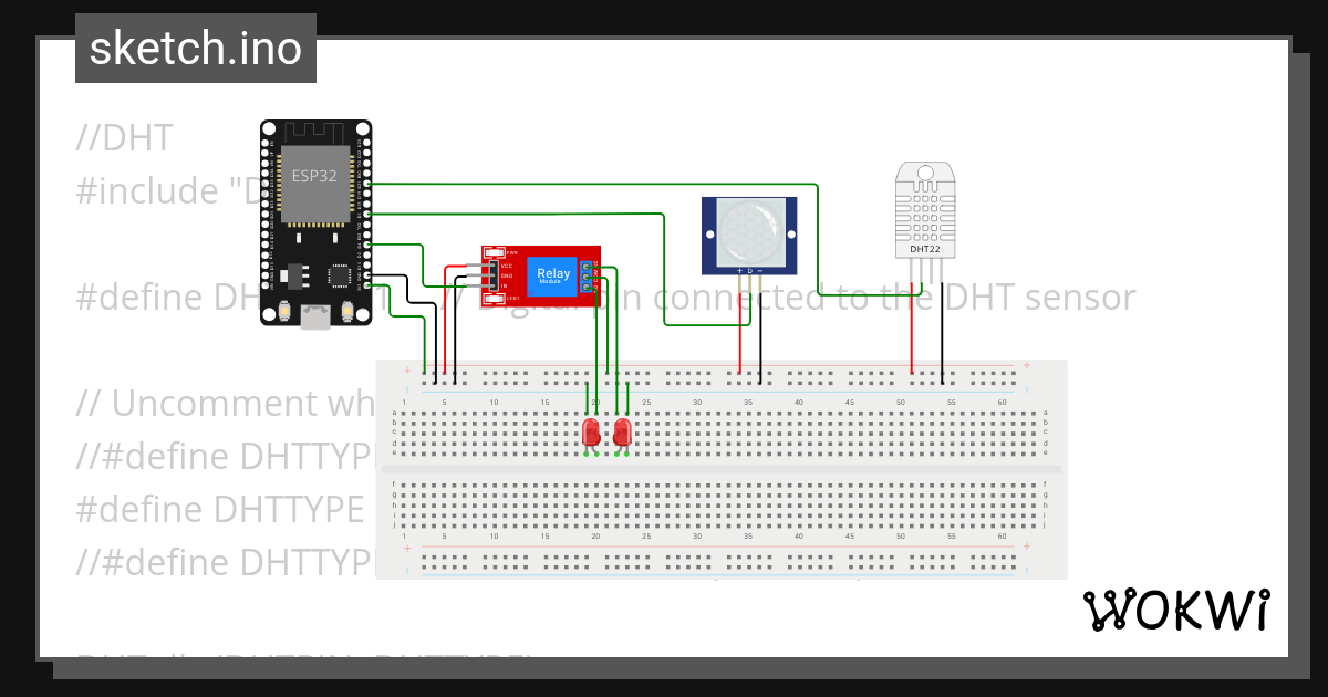 Example - Wokwi ESP32, STM32, Arduino Simulator