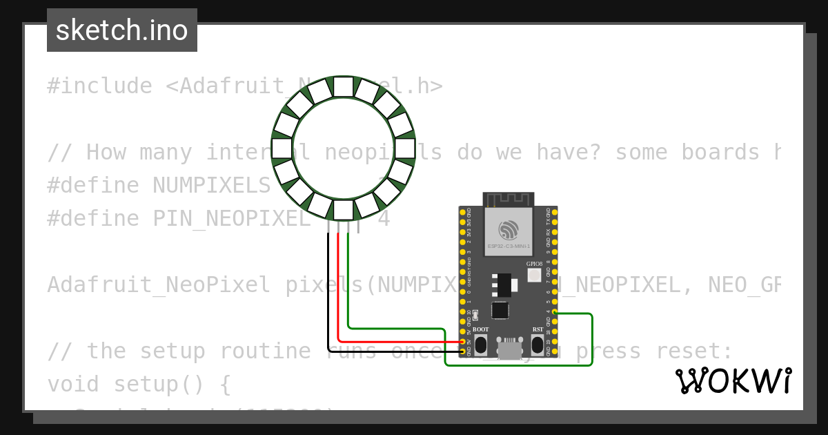 Esp32 C3 Buzzer Test Wokwi Esp32 Stm32 Arduino Simulator 4096