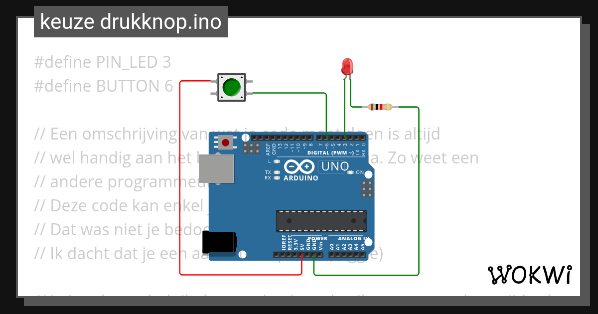 Keuze Drukknop Bart Wokwi Esp32 Stm32 Arduino Simulator
