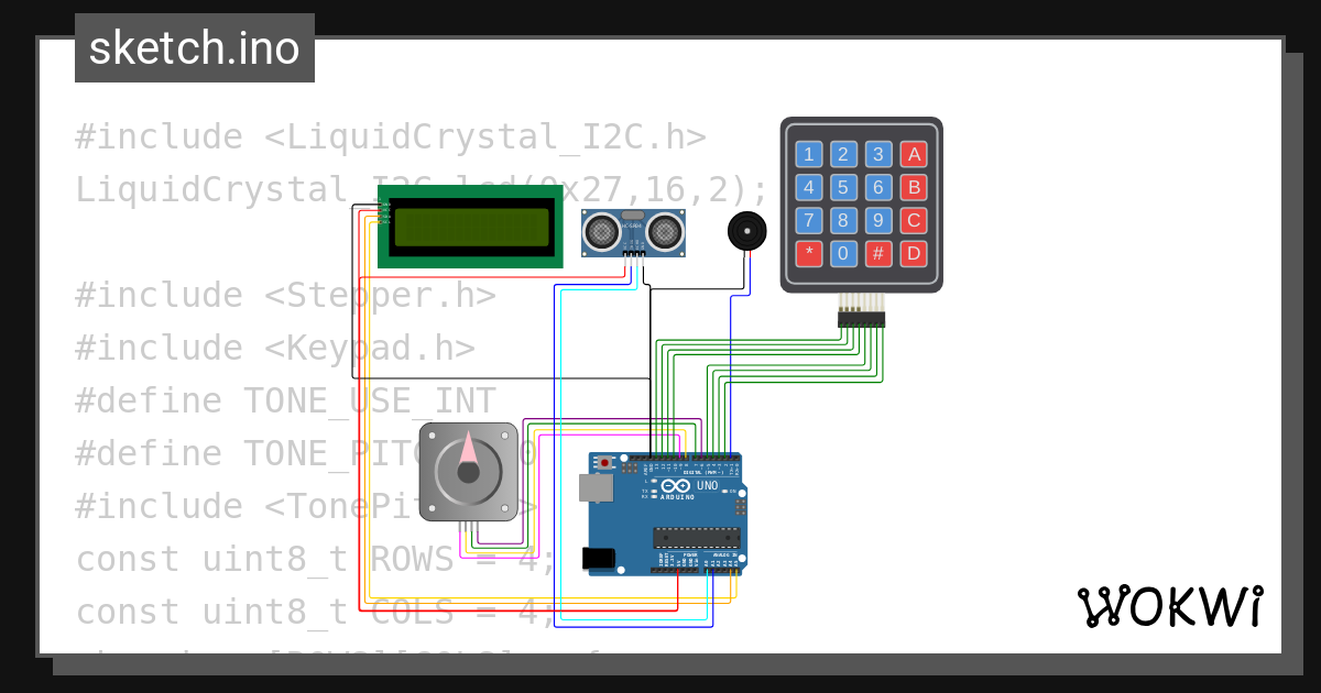 สอบปลายภาค Wokwi Esp32 Stm32 Arduino Simulator