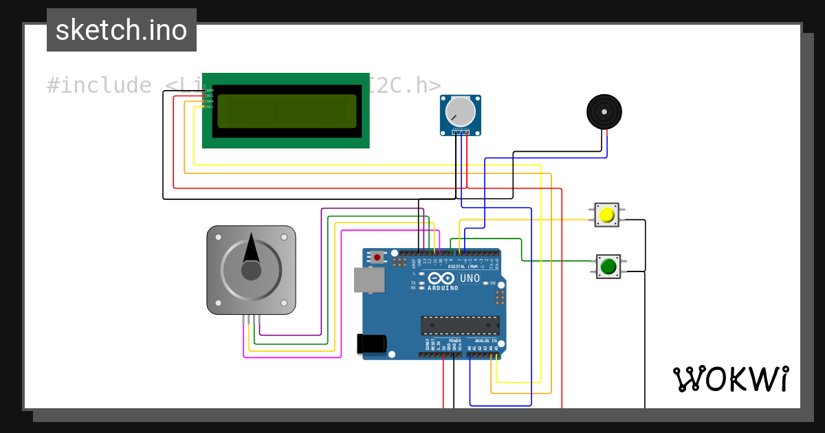 สอบปลายภาค Wokwi Esp32 Stm32 Arduino Simulator