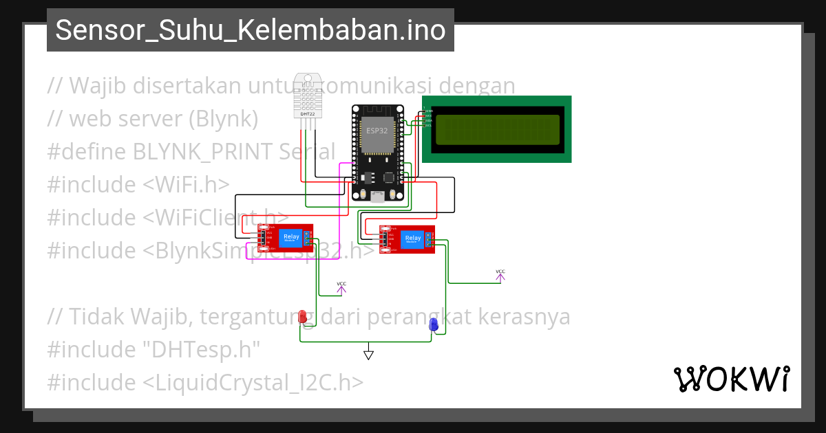 Monitoring Sensor Suhu Ac Wokwi Esp32 Stm32 Arduino Simulator 3746