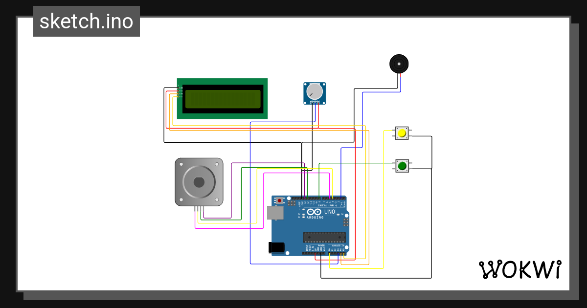สอบปลายภาค Wokwi Esp32 Stm32 Arduino Simulator