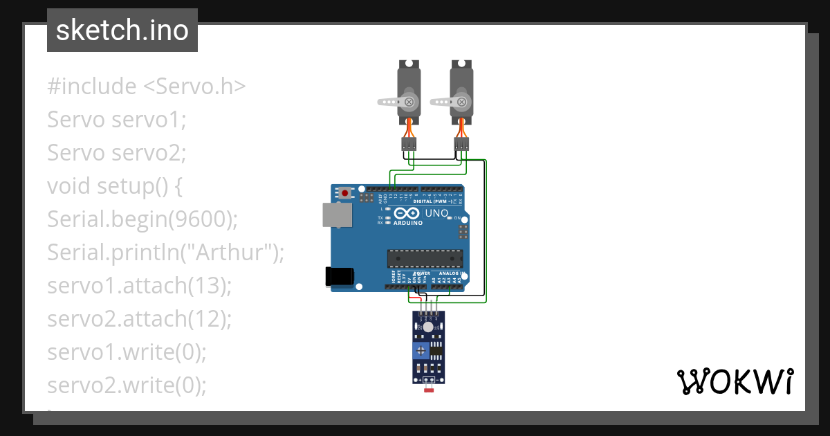 servo - Wokwi ESP32, STM32, Arduino Simulator