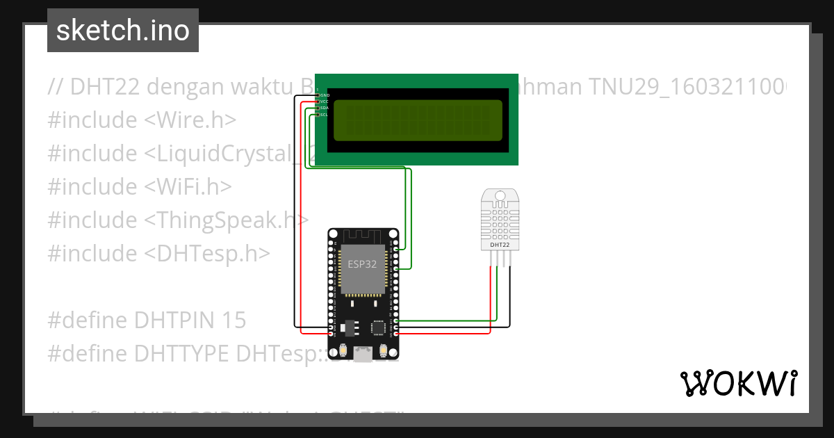 DHT22 AMIN NUR RAHMAN_16032110004_TNU 29 - Wokwi ESP32, STM32, Arduino Simulator