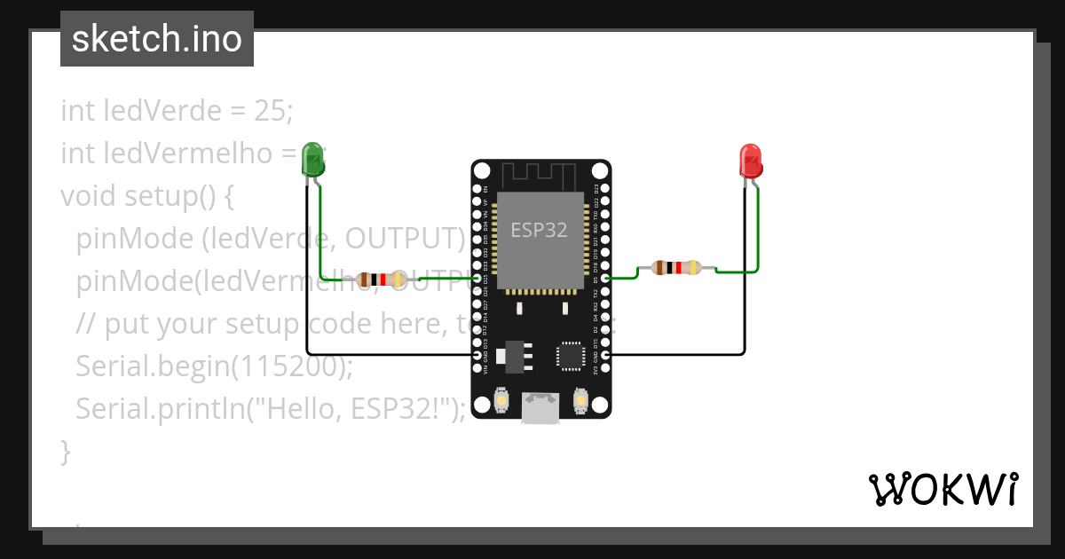 projeto1. led - Wokwi ESP32, STM32, Arduino Simulator