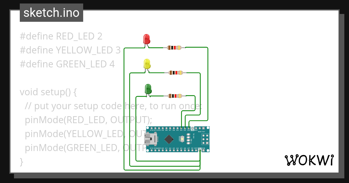 Trafficlights Wokwi Esp32 Stm32 Arduino Simulator 