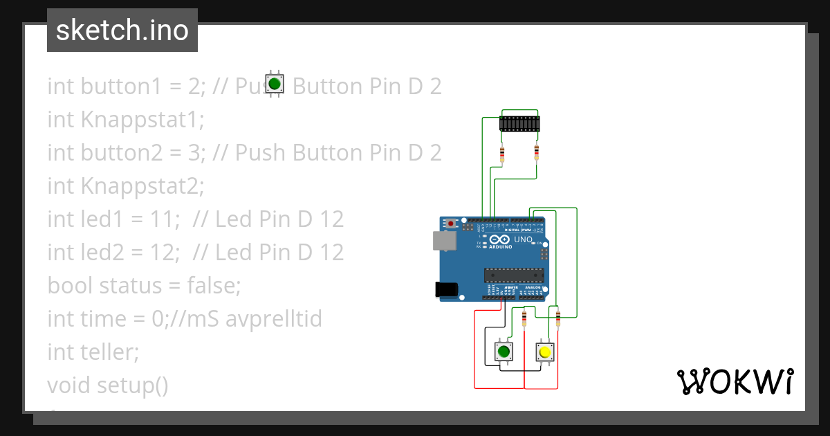 Prellfjerner V3 Wokwi Esp32 Stm32 Arduino Simulator 1645