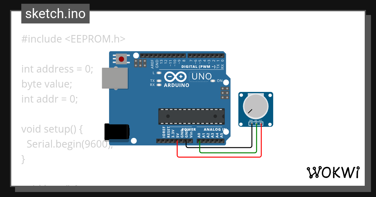 arduino uno dengan potensio - Wokwi ESP32, STM32, Arduino Simulator arduino uno dengan potensio - Wokwi ESP32, STM32, Arduino Simulator
