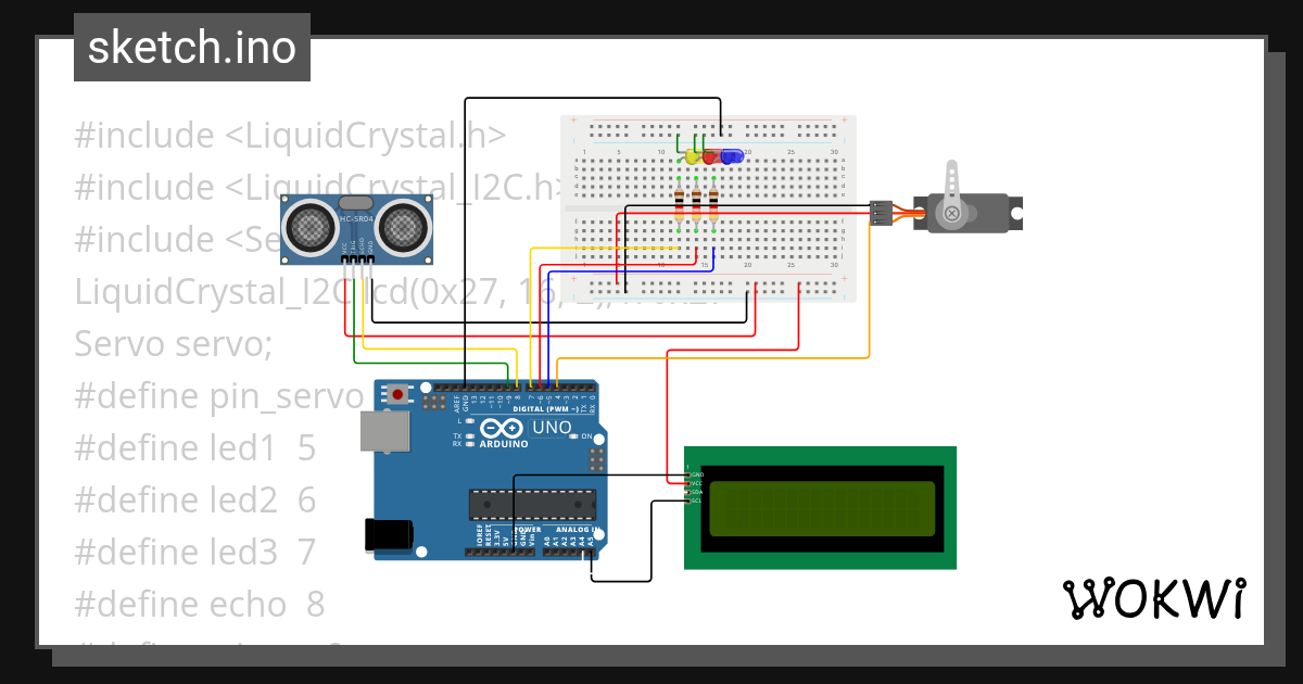 Arduino Project Before - Wokwi ESP32, STM32, Arduino Simulator