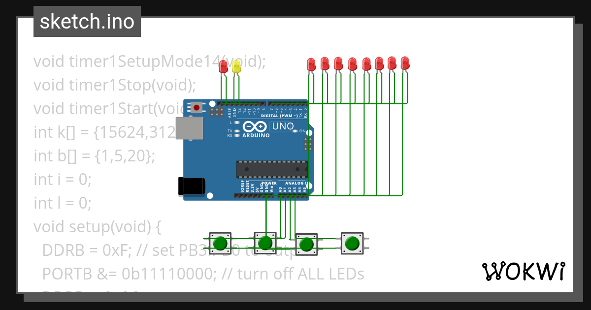 Bonus - Wokwi ESP32, STM32, Arduino Simulator